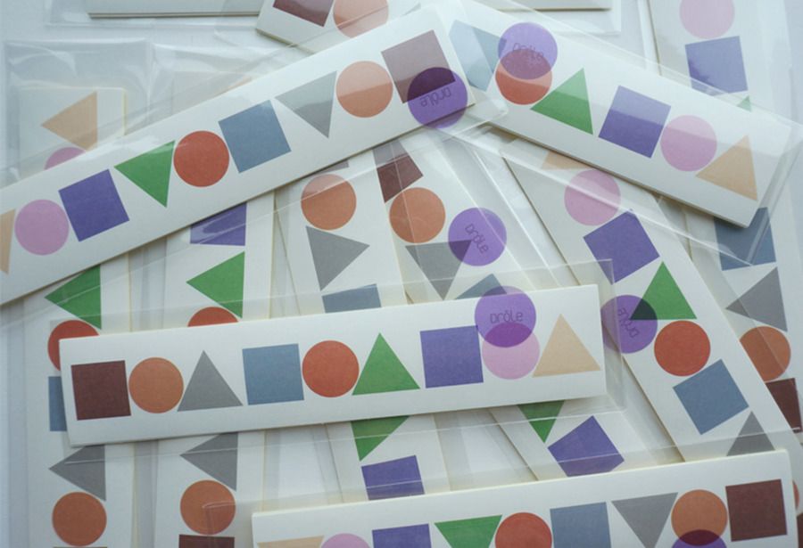 MochiThings: Color Block Shape Sticker v1