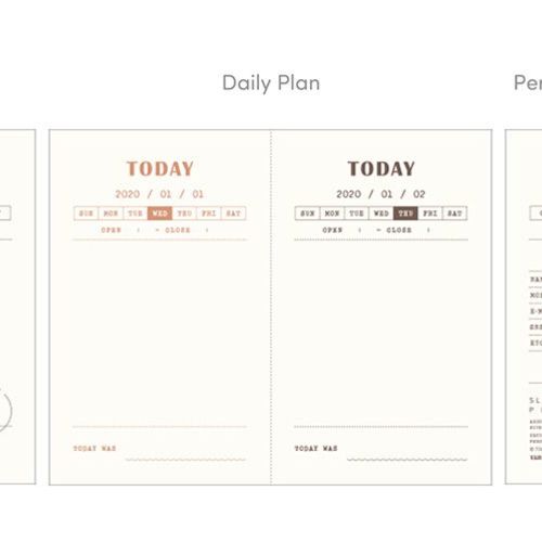 MochiThings: 2020 Today Daily Journal