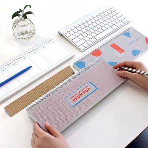 MochiThings: Neon Pop Desk Weekly Planner