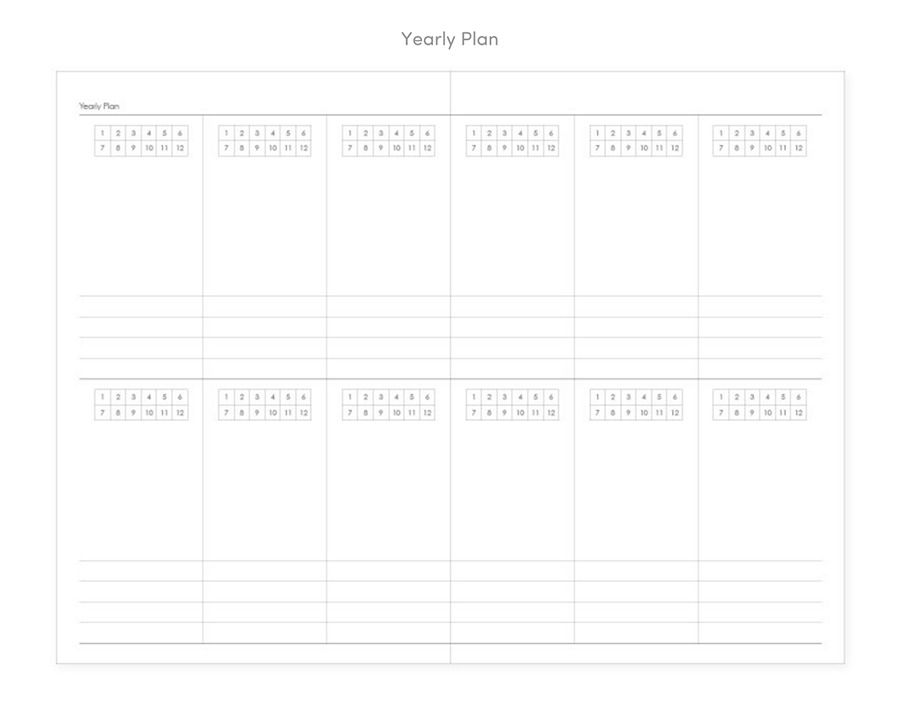 MochiThings: 365 Days Daily Checklist Planner