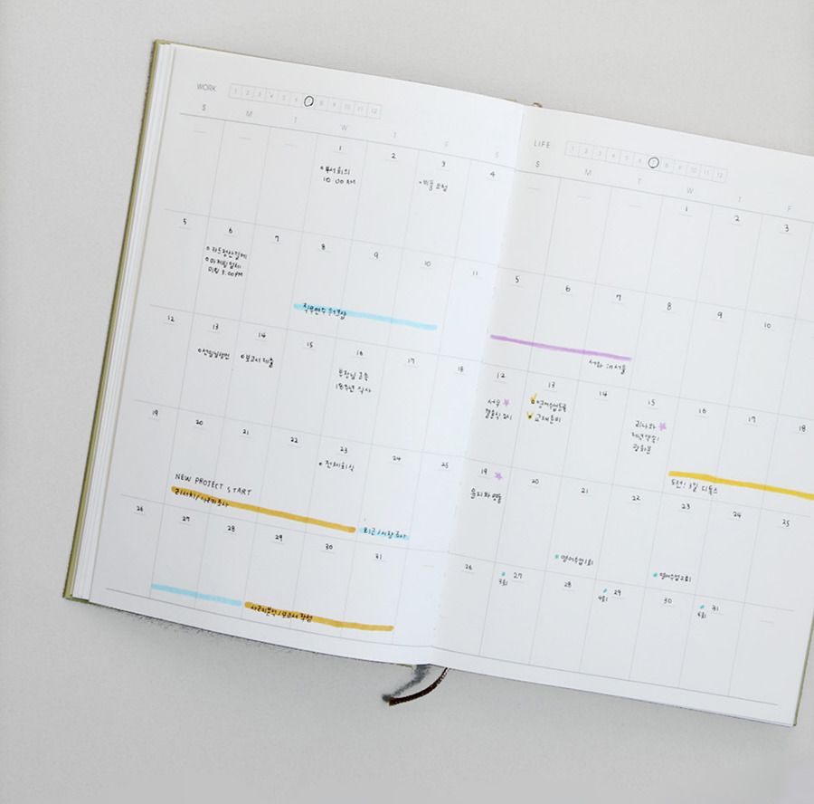 MochiThings: 365 Days Daily Checklist Planner