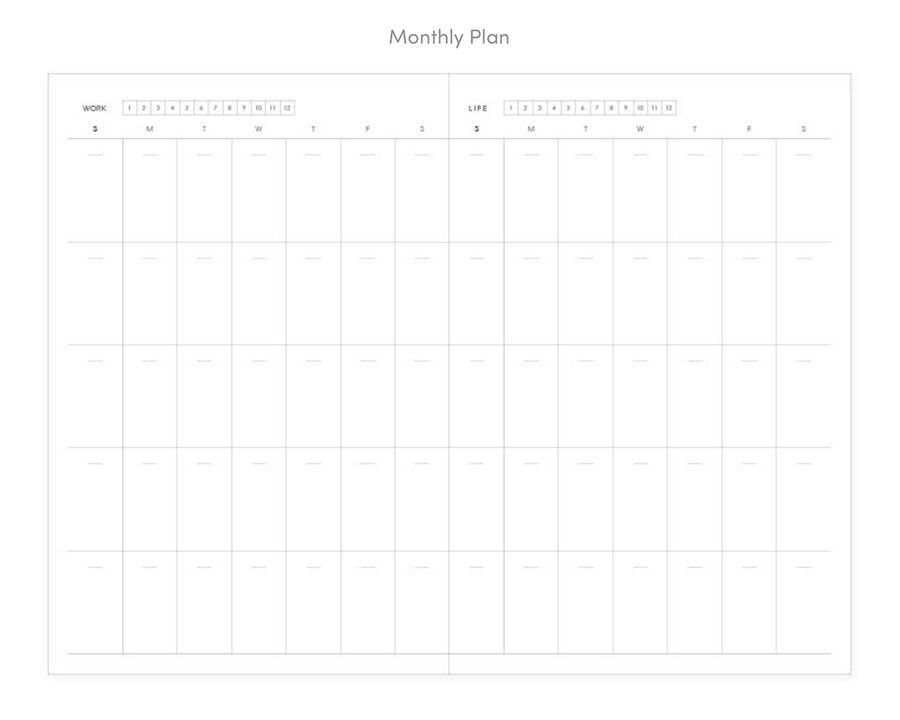 MochiThings: 365 Days Daily Checklist Planner