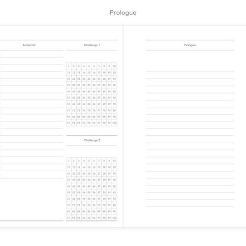 MochiThings: 365 Days Daily Checklist Planner
