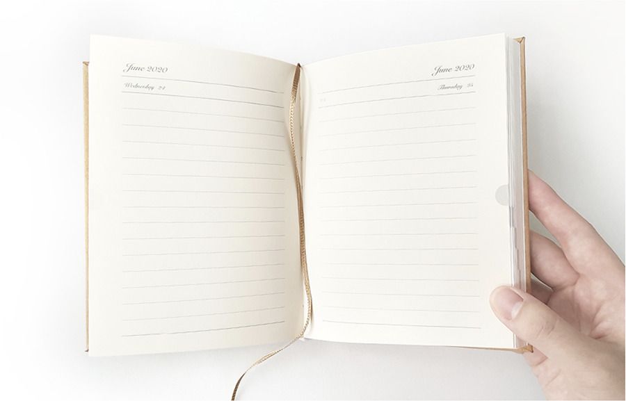 MochiThings: 2020 Vintage Daily Planner