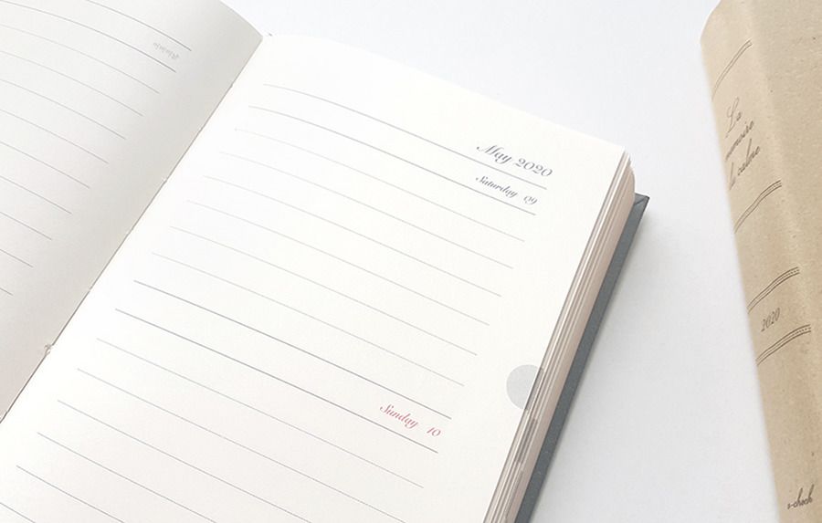 MochiThings: 2020 Vintage Daily Planner
