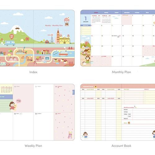 MochiThings: 2020 Hello Coco Diary Planner