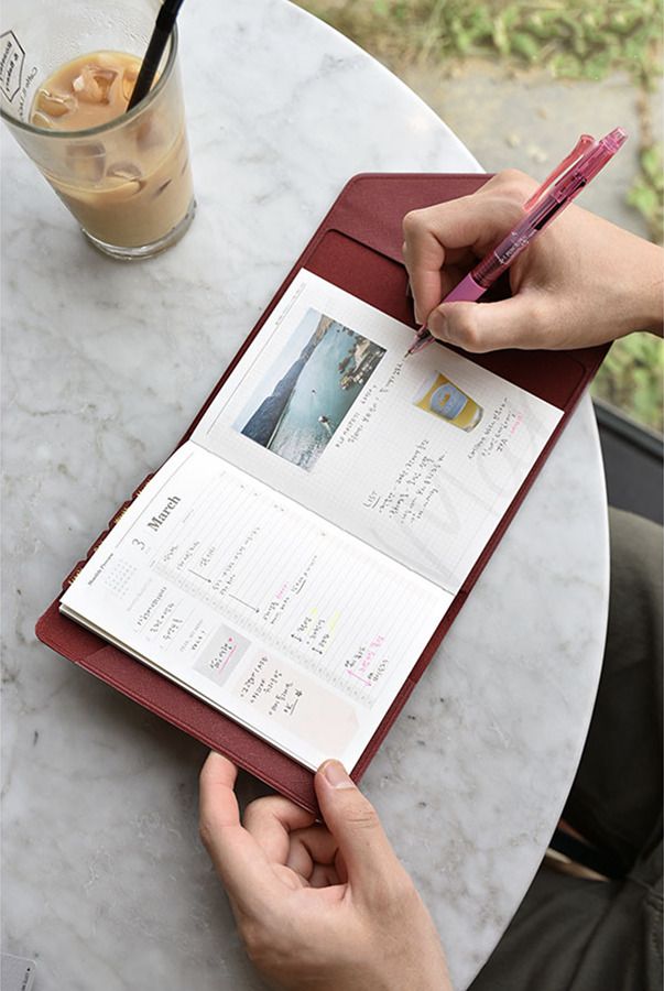 MochiThings: 2020 Leather Diary Wallet