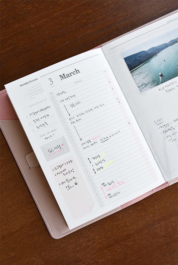 MochiThings: 2020 Leather Diary Wallet