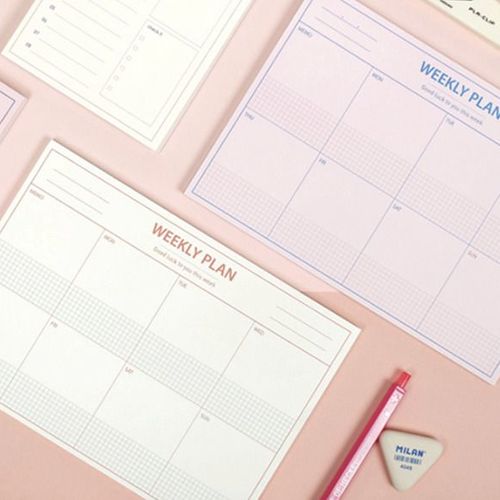 MochiThings: Weekly Schedule Notepad v1