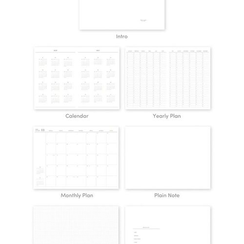 MochiThings: 2020 Spring Monthly Planner