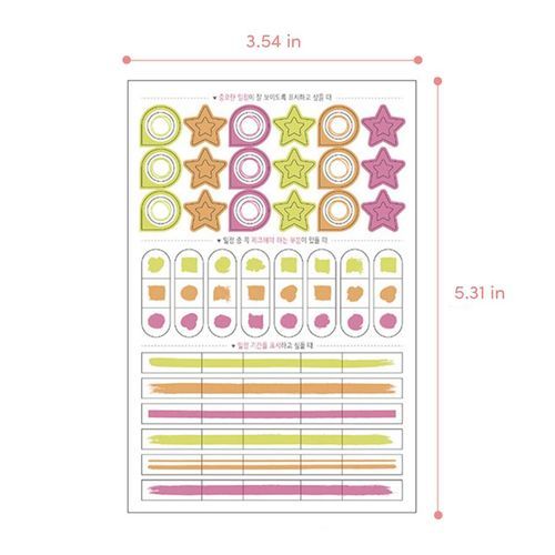 MochiThings: Planning Deco Sticker Set v3