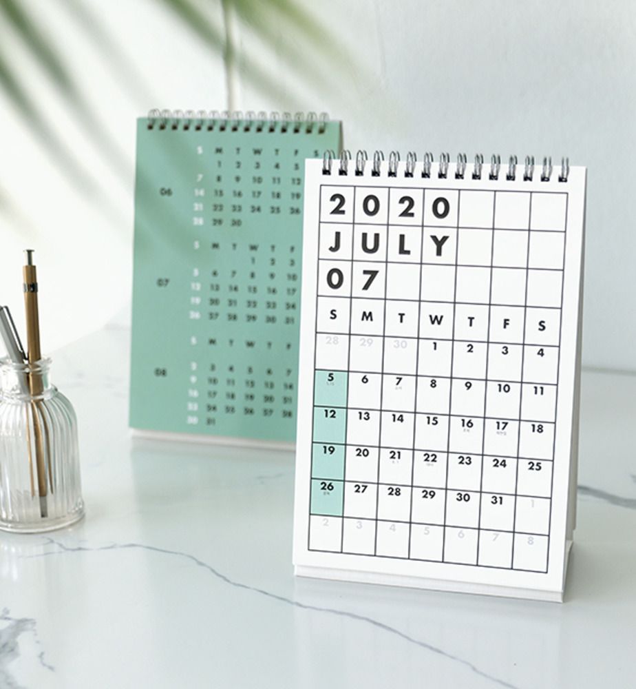 MochiThings: 2020 Color Plan Desk Calendar