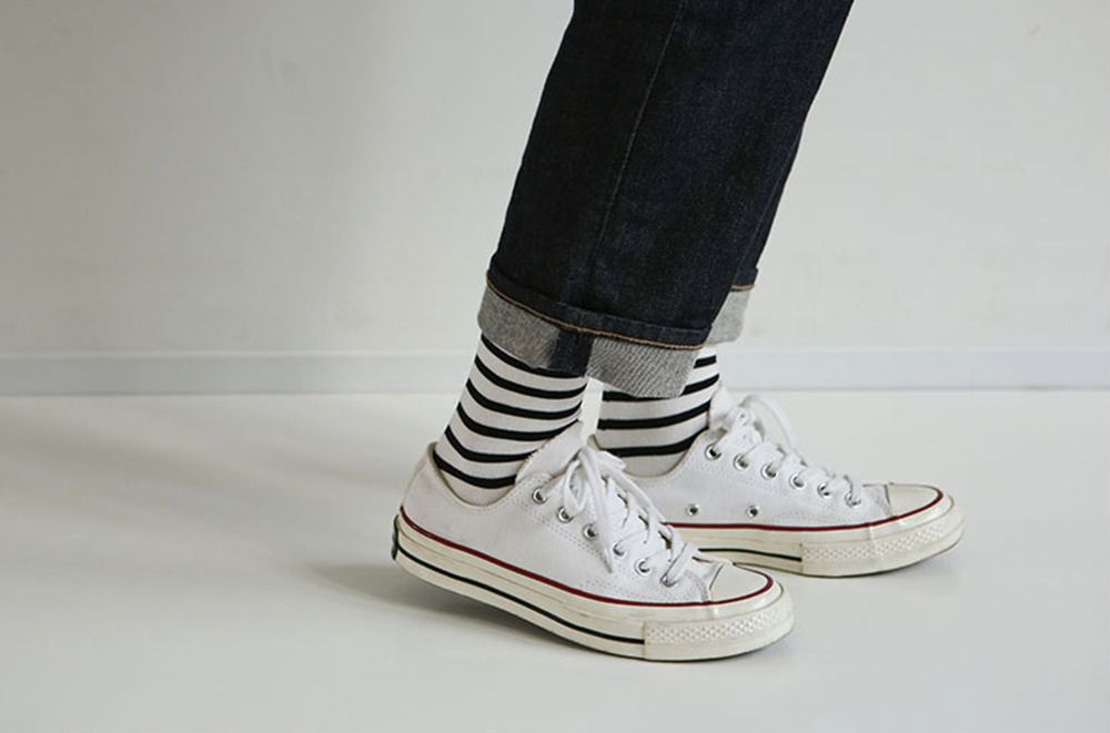 MochiThings: Stripe Pattern Women Socks