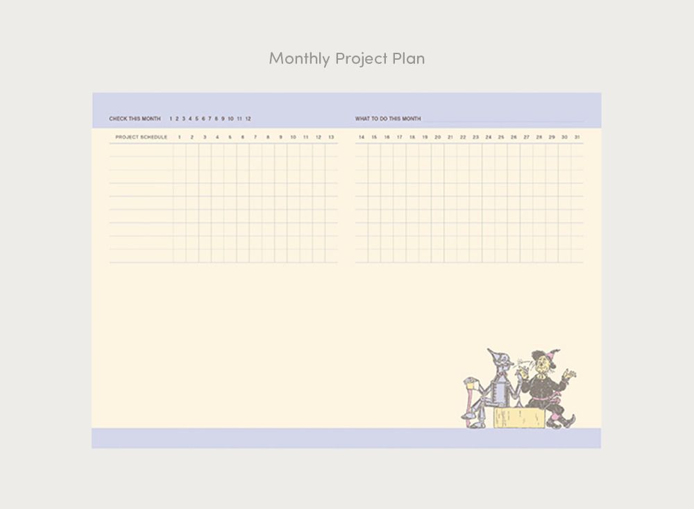 MochiThings: The Wonderful Wizard of Oz Planner Vol.35
