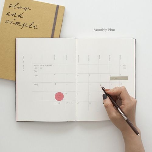MochiThings: Slow and Simple Canvas Weekly Planner