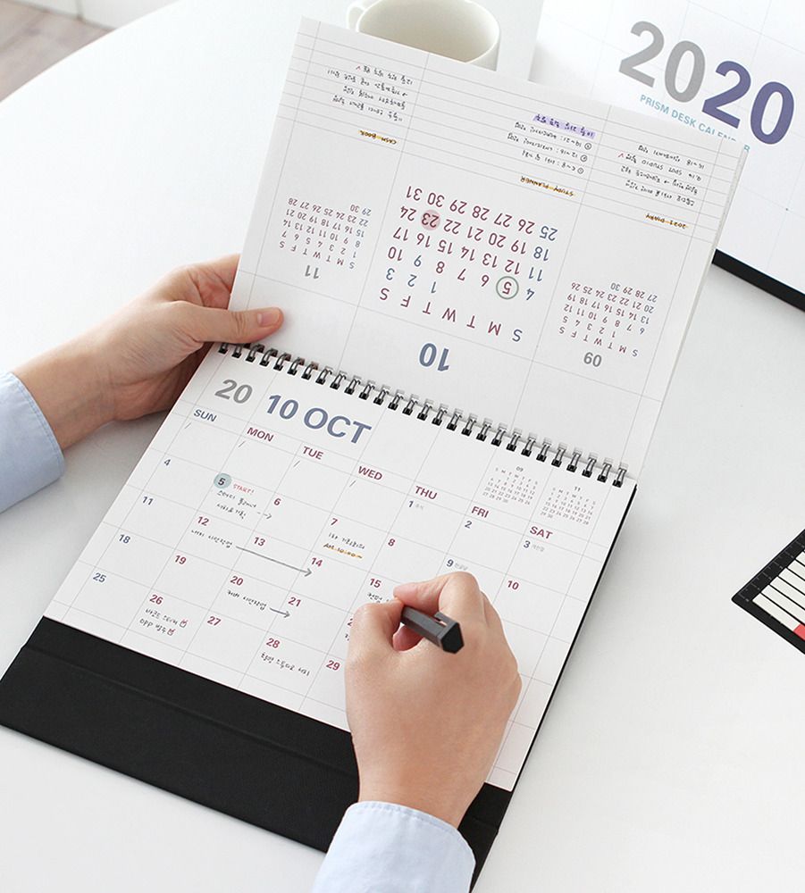 MochiThings: 2020 Prism Desk Calendar