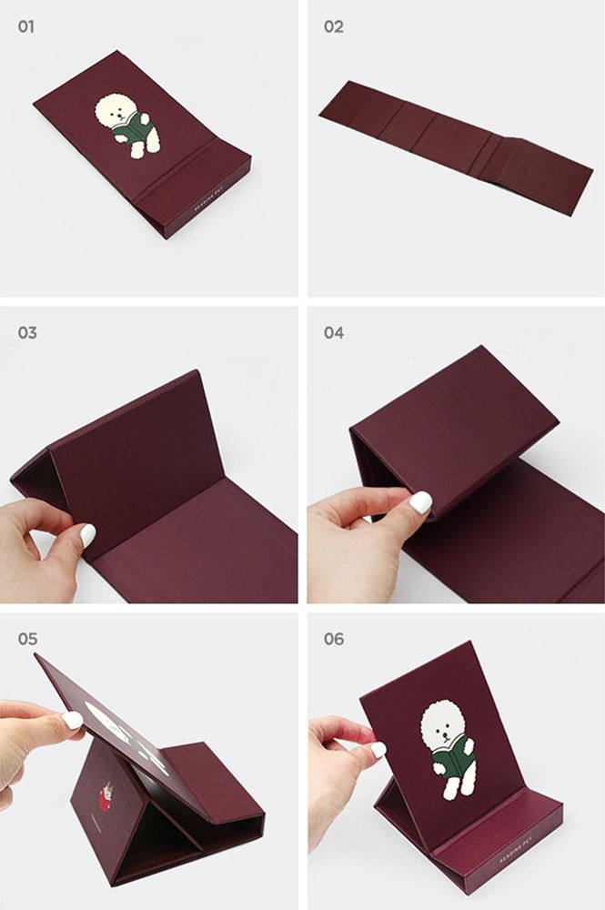 MochiThings: Mini Reading Pet Foldable Stand