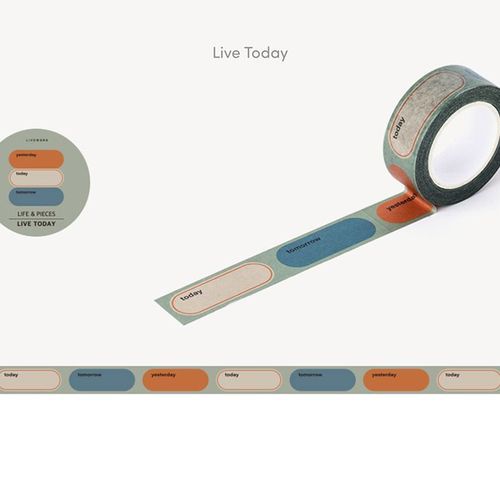 Life & Pieces Paper Tape | mochithings