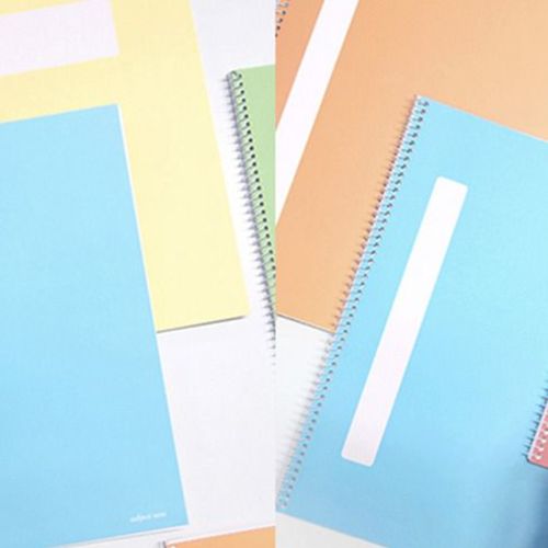 MochiThings: Pastel Spiral Lined Notebook Set of 4