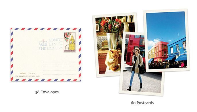 MochiThings: London Mini Postcard & Envelope Set