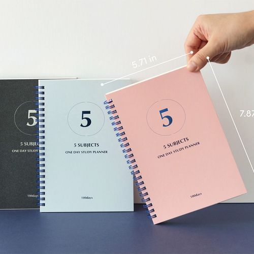 5 Subjects a Day Study Planner | mochithings