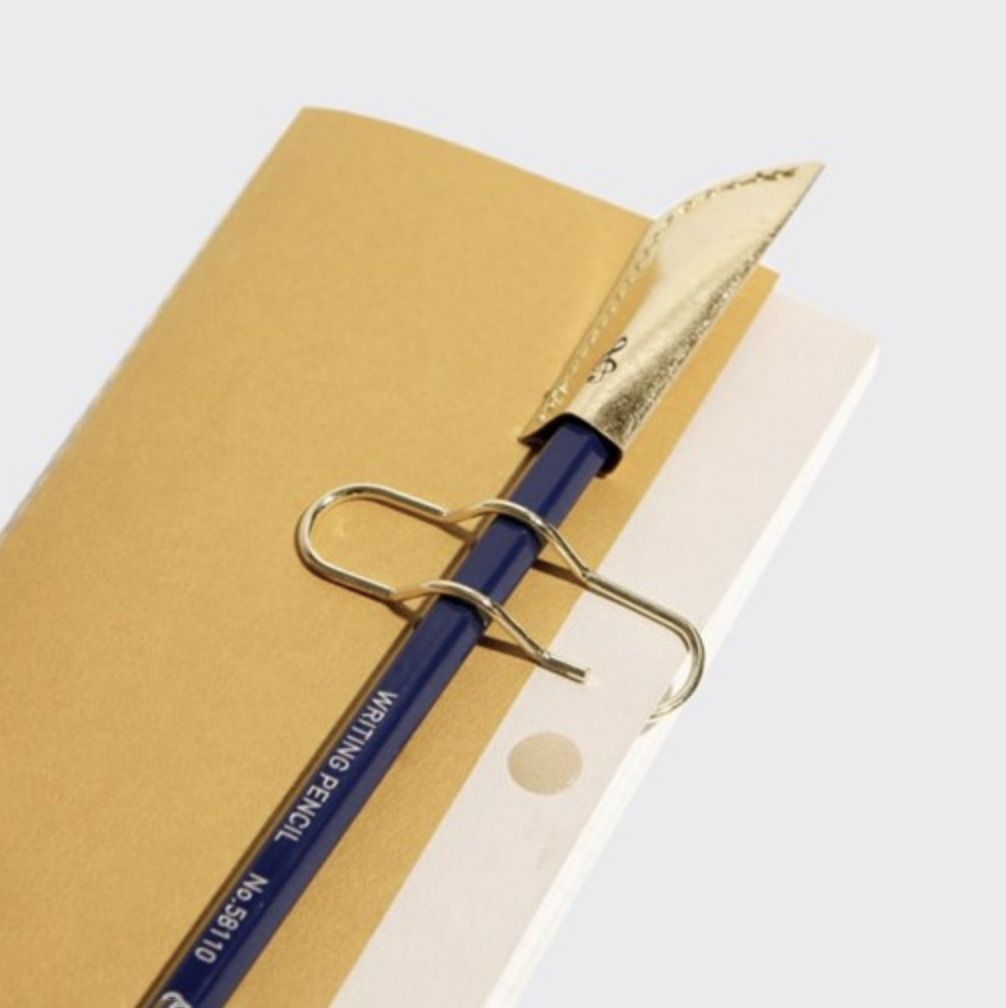 MochiThings: Gold Clip Pen Holder