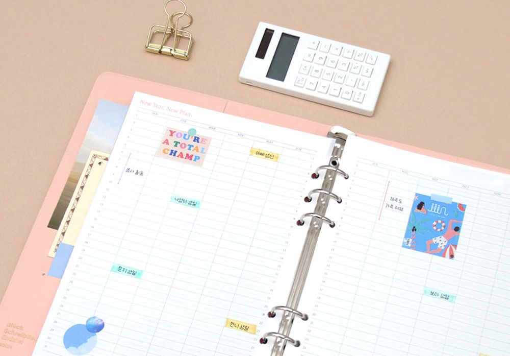 MochiThings: Standard 6 Ring A5 Planner