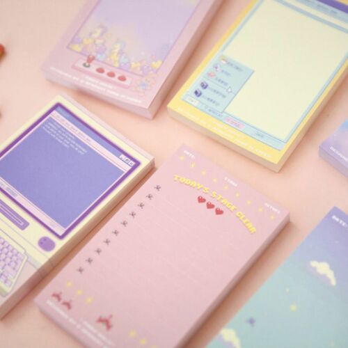 MochiThings: Pastel Retro Memo Pad