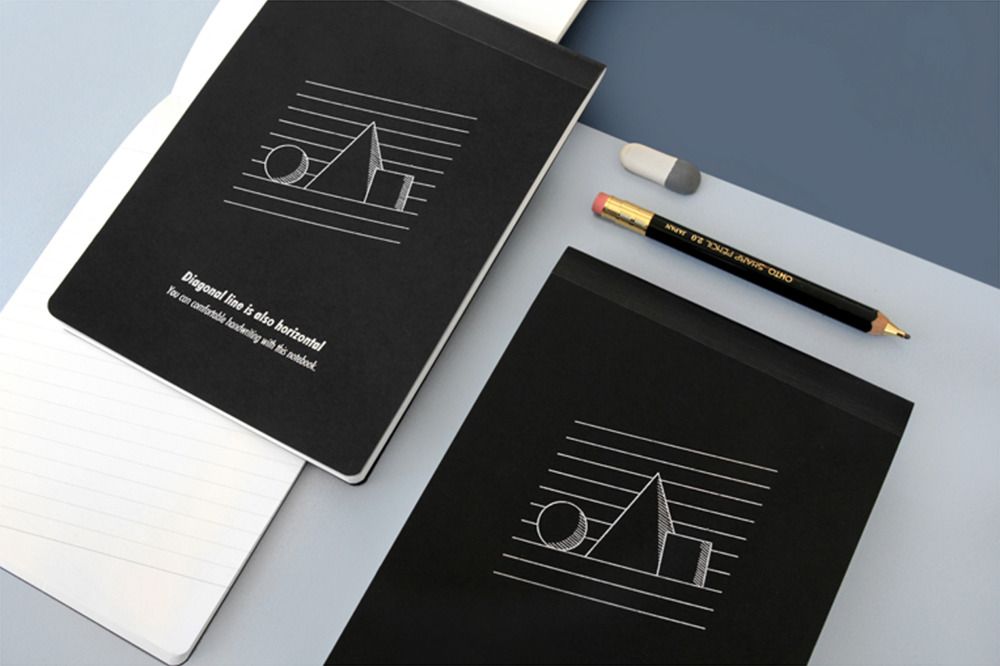 MochiThings: Diagonal Lined Notebook
