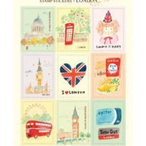 MochiThings: London Stamp Sticker