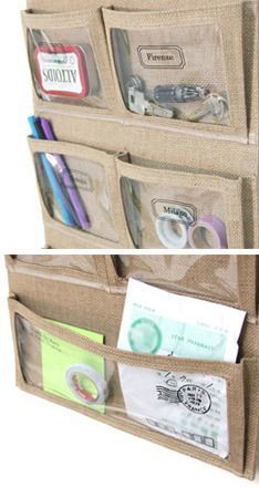 MochiThings: Vintage Clear Wall Pocket