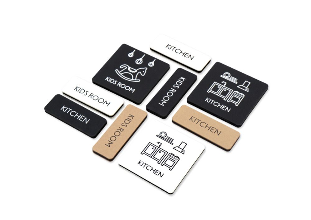 MochiThings: Ivory Pictogram Door Sign