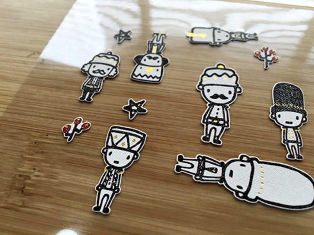 MochiThings: Toy Soldier Cotton Sticker Set