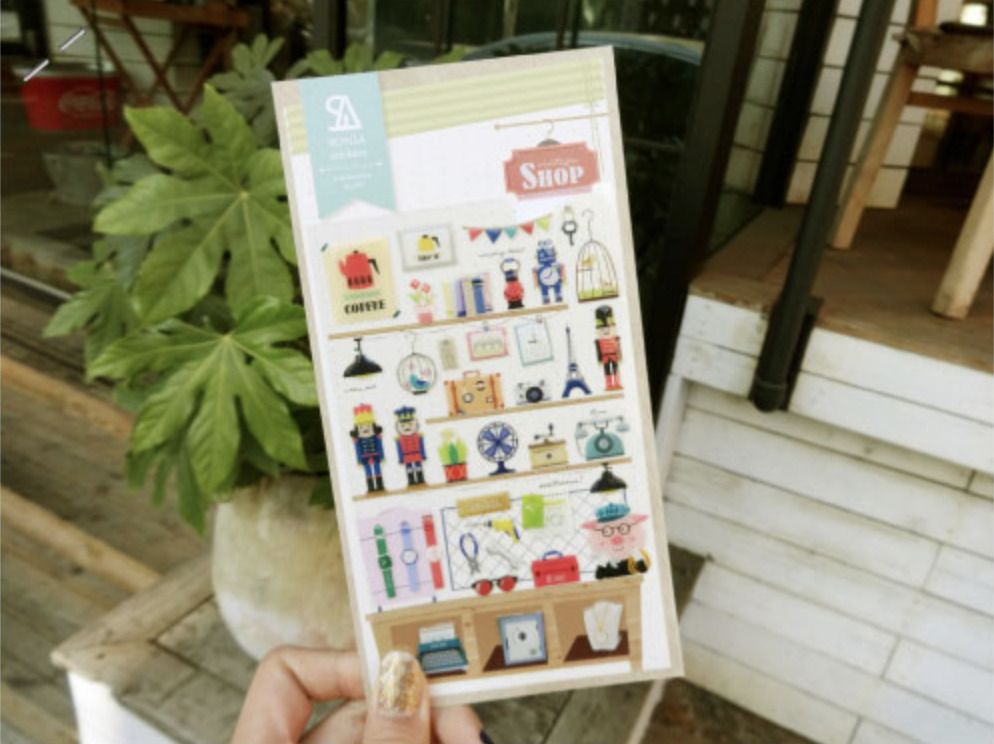 MochiThings: Vintage Shop Deco Sticker