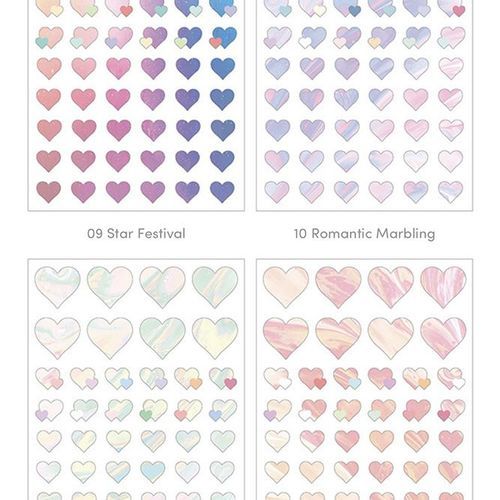 Planning Heart Deco Sticker | mochithings