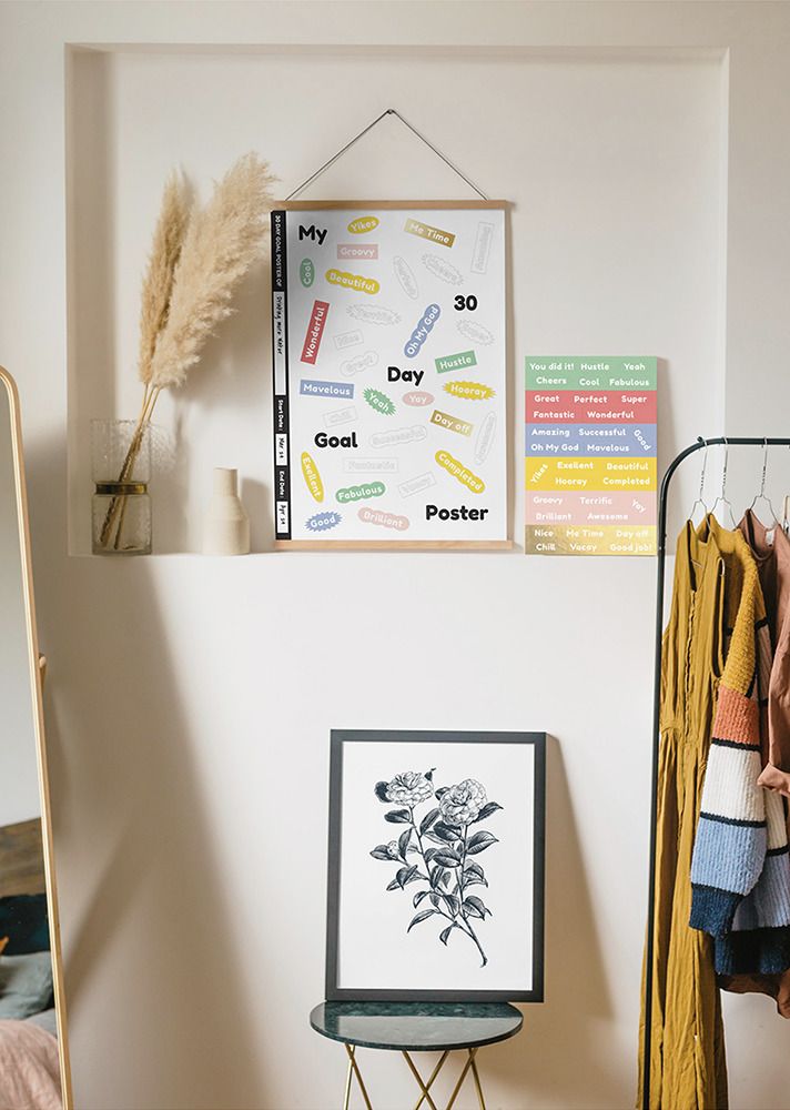 MochiThings: My Day Goal Poster v1