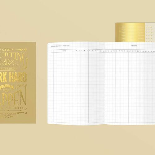 MochiThings: MYO A6 Goal Tracking Notebook