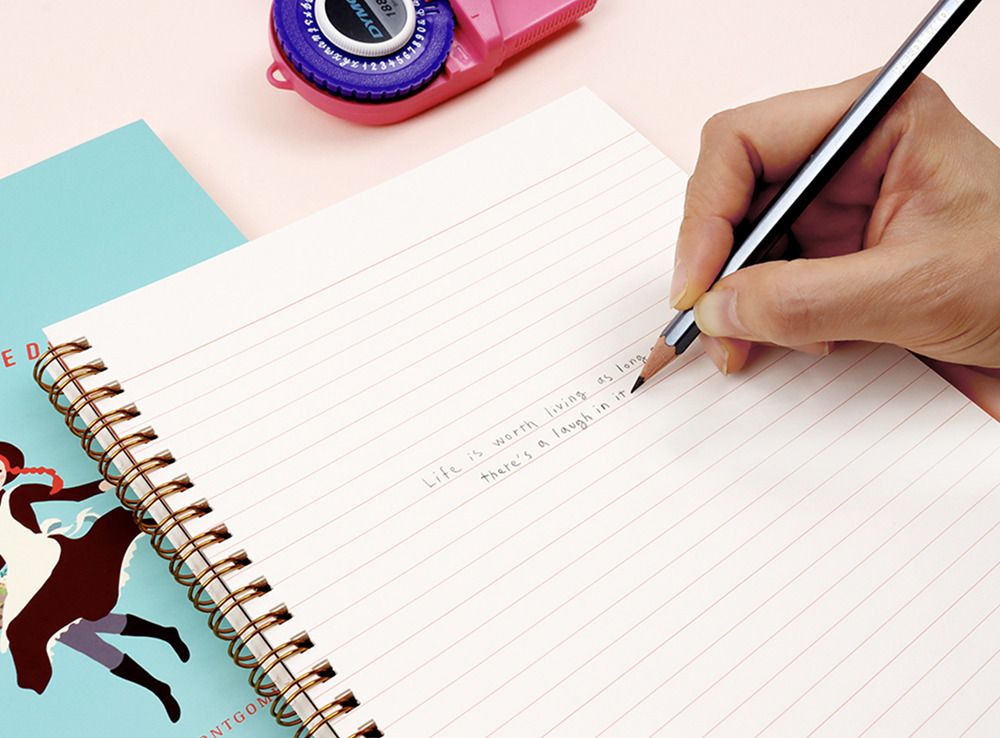 MochiThings: Anne with Red Hair Spiral Notebook