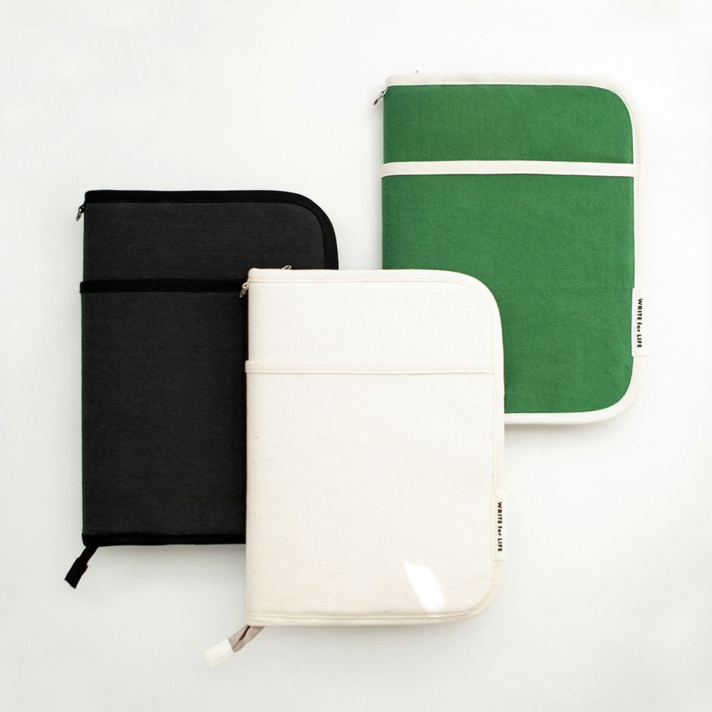 MochiThings: Round Canvas Tablet Pouch