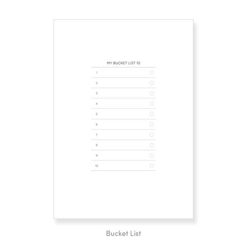 MochiThings: Simple Checklist Notebook
