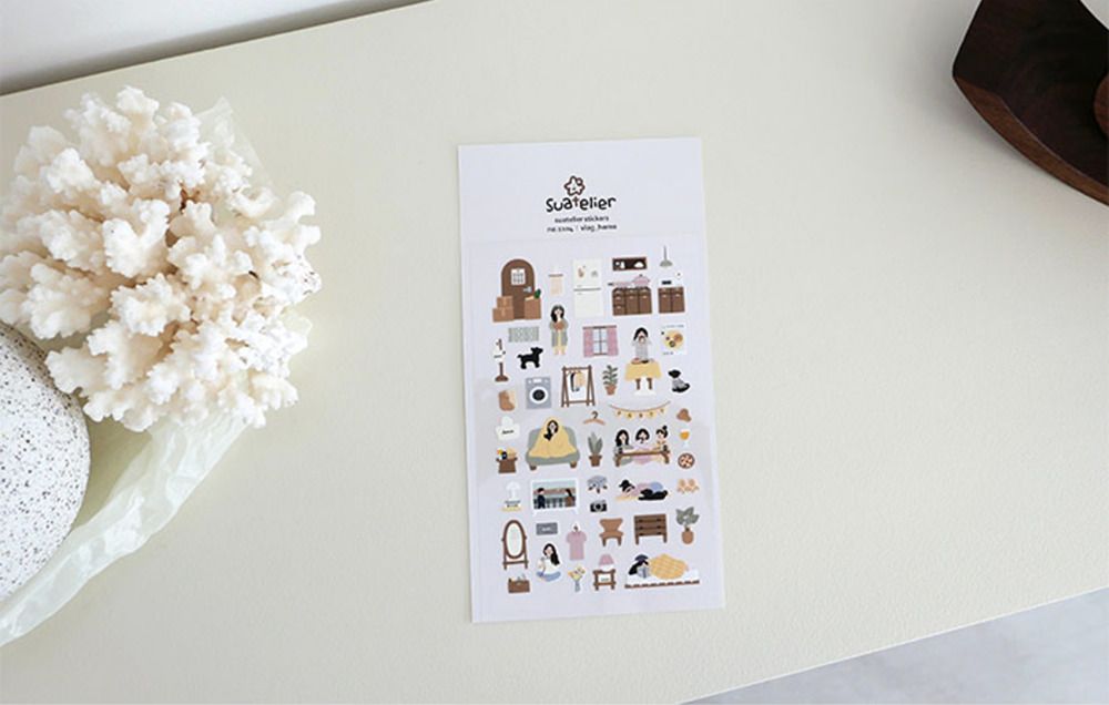 MochiThings: Home Vlog Deco Sticker