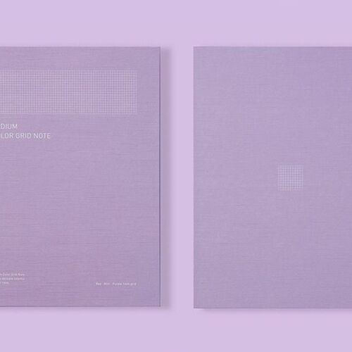 MochiThings: Ardium Color Grid Spiral Notebook