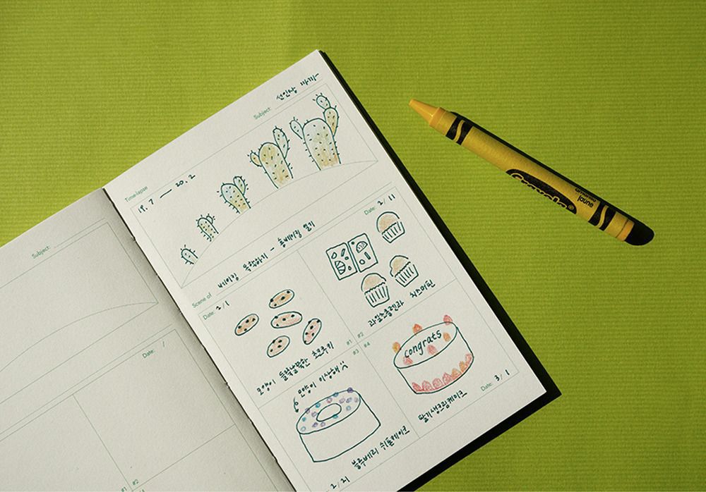 MochiThings: Drawing Diary Pocket Notebook