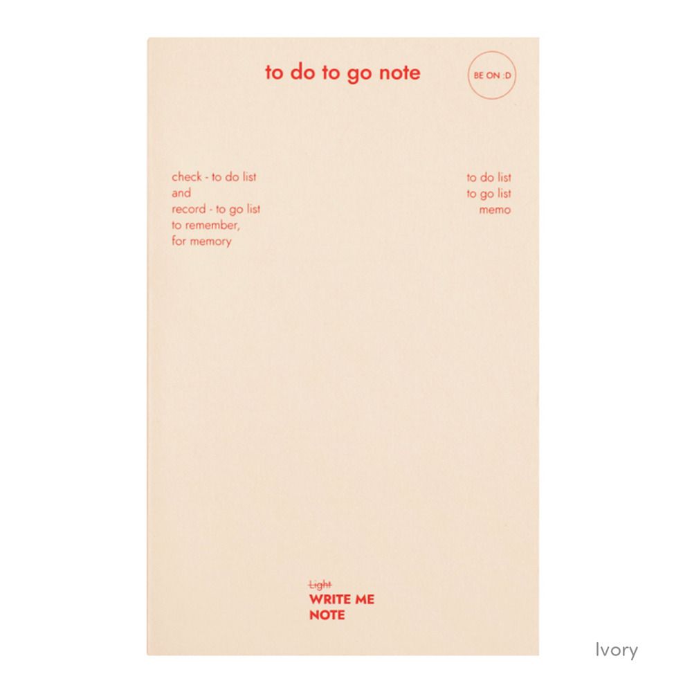 MochiThings: To Do To Go Pocket Notebook