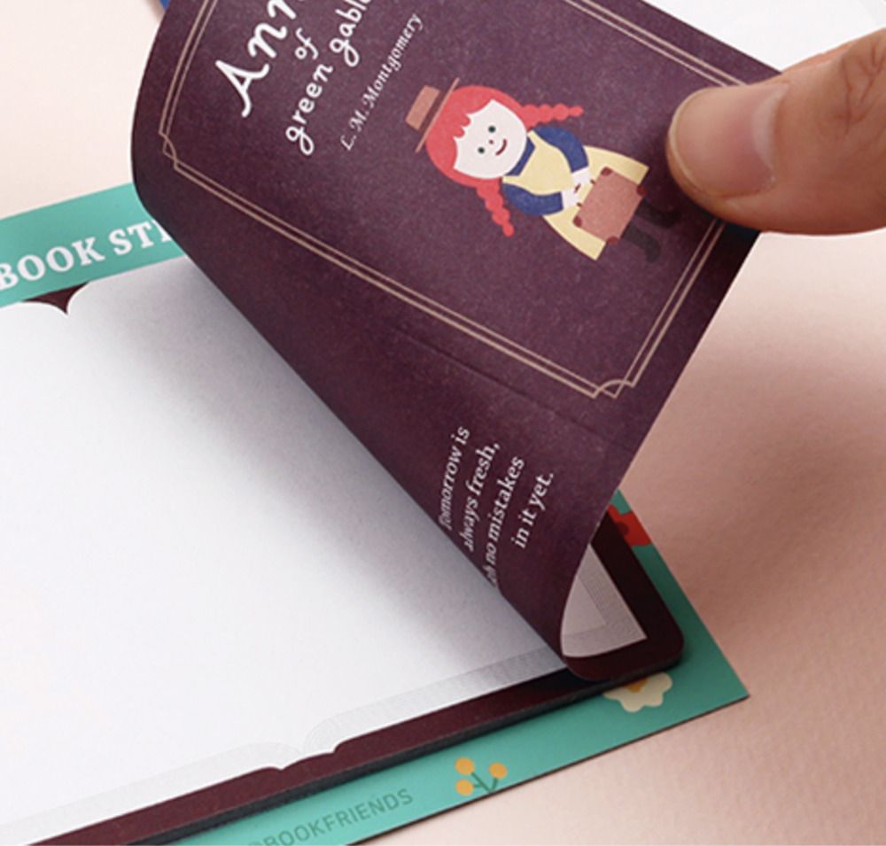 MochiThings: Literature Foldable Book Sticky Note