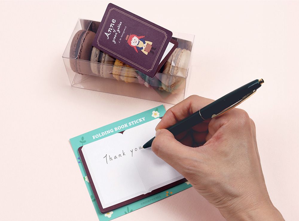 MochiThings: Literature Foldable Book Sticky Note