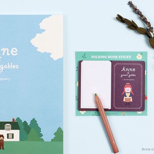 Literature Foldable Book Sticky Note | mochithings