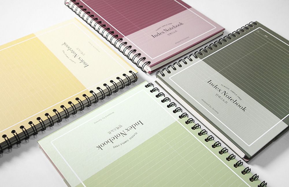 MochiThings: Colorful Index Notebook