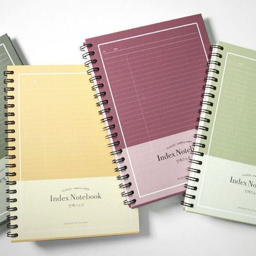 MochiThings: Colorful Index Notebook