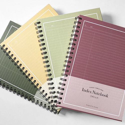 MochiThings: Colorful Index Notebook